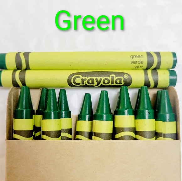 Crayola | Office | 6 Crayola Crayonsgreen Single Color Bulk Lot | Poshmark